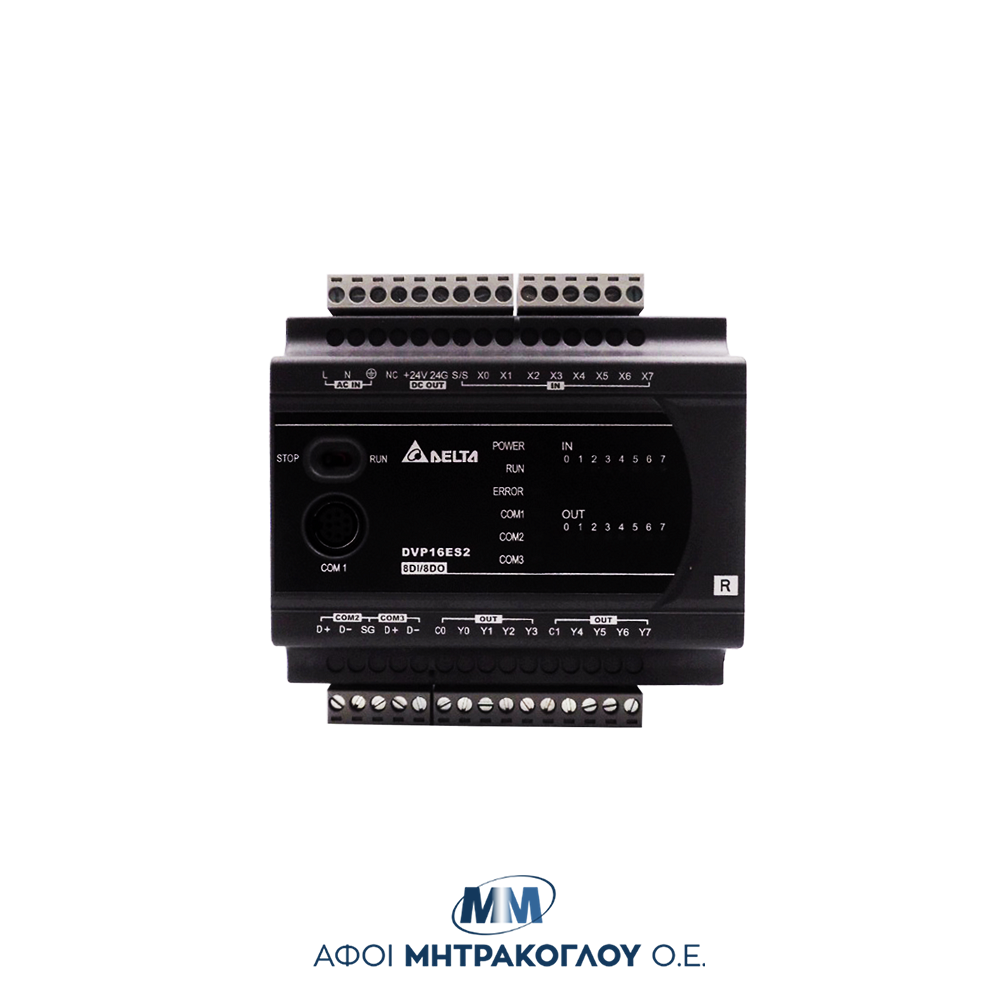 ΒΙΟΜΗΧΑΝΙΚΟ ΥΛΙΚΟ | PLC - CPU DELTA ES2 Series (DVP16ES200R)
