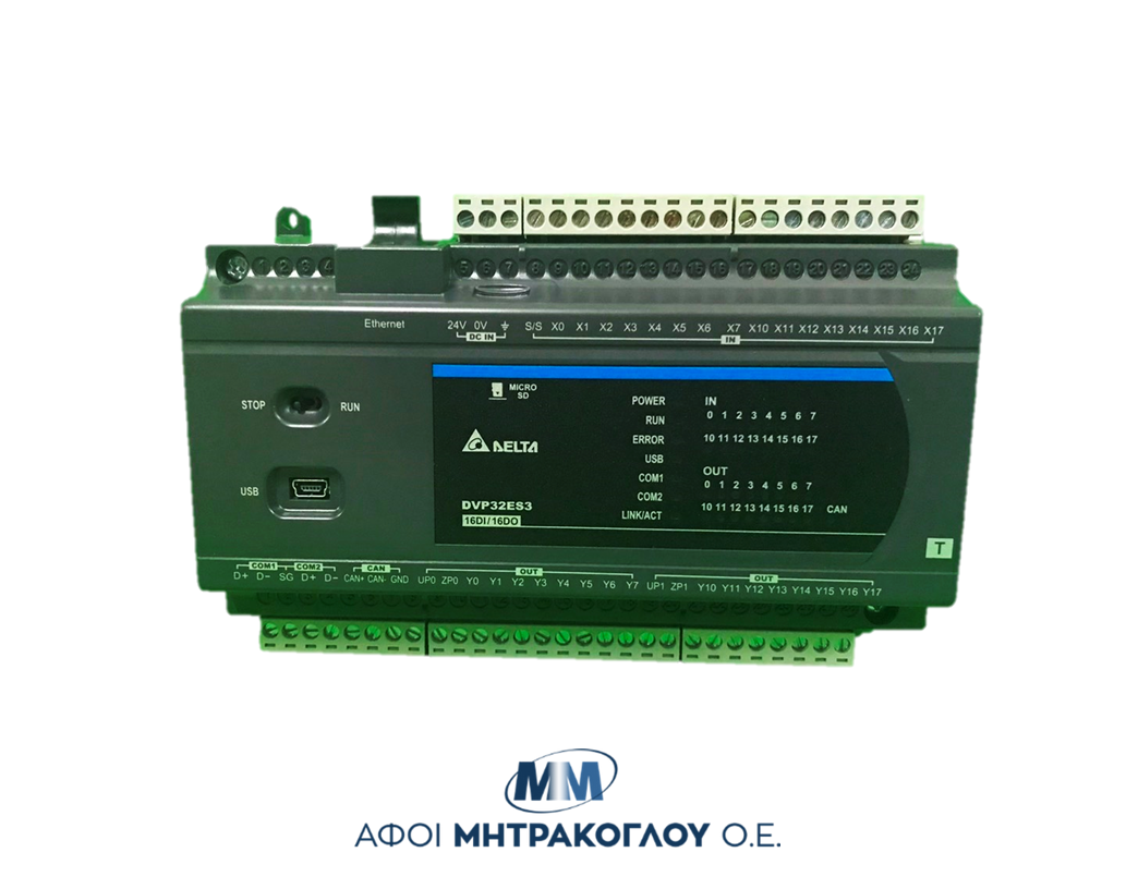 ΒΙΟΜΗΧΑΝΙΚΟ ΥΛΙΚΟ | PLC - CPU DELTA ES3 Series (DVP32ES311T)