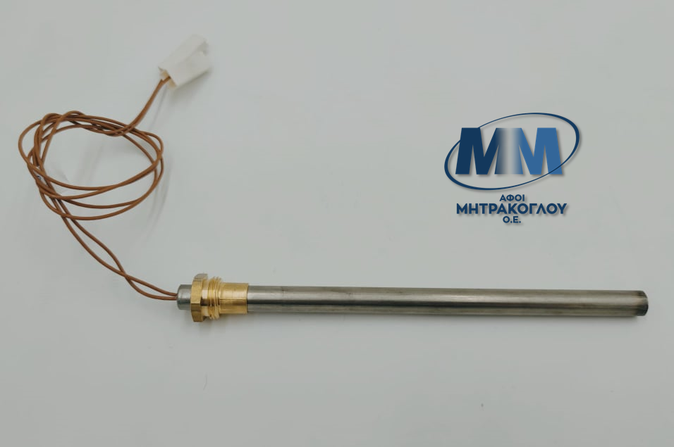 Αντίσταση έναυσης για Pellet, 300W 230V Φ9.5x170mm, τύπου πουράκι