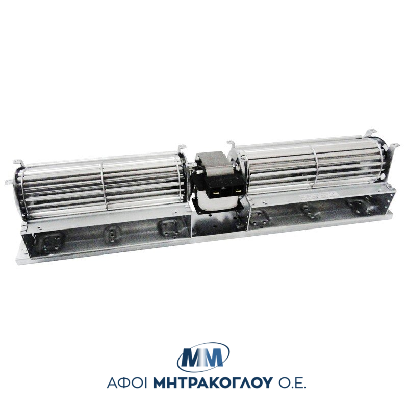 Διπλό Βεντιλατέρ αέρος 54W, μήκος 2x36cm και παροχή αέρα 300m3/h.
