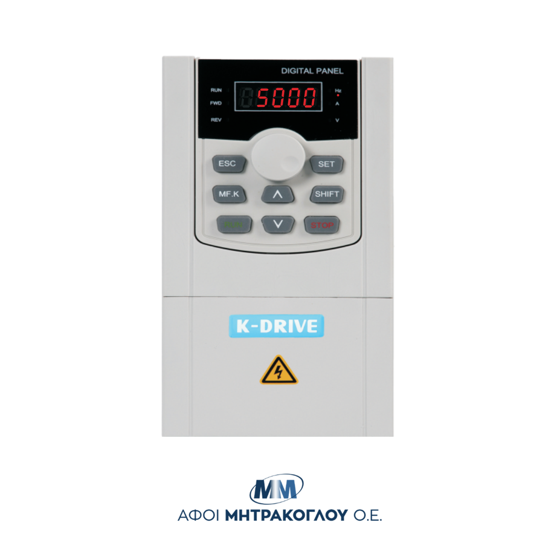 Μονοφασικό Inverter KD-600S για κινητήρες 0.4KW, 1hp, 1x230V