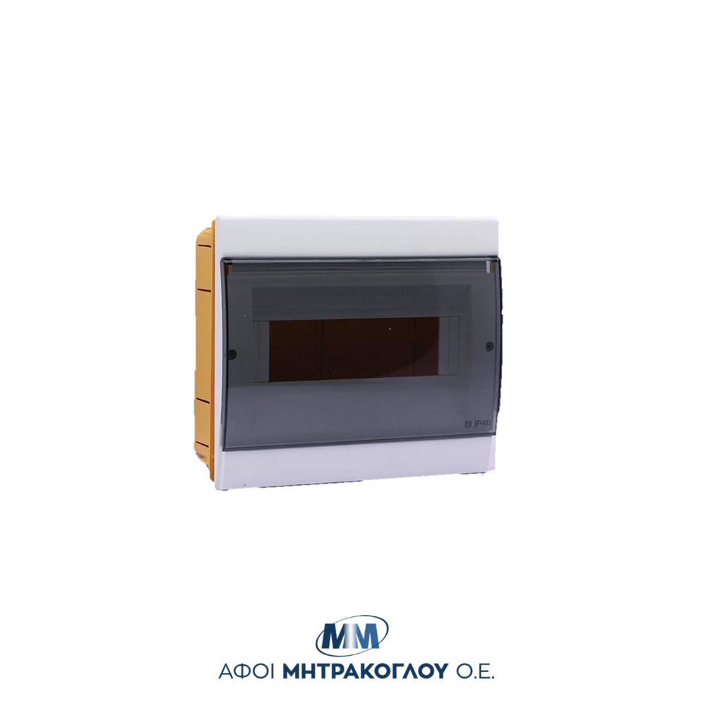 Πίνακας χωνευτός με πόρτα, Marlanvil IP40 1Σ 6-10Μ | 230x200x95mm