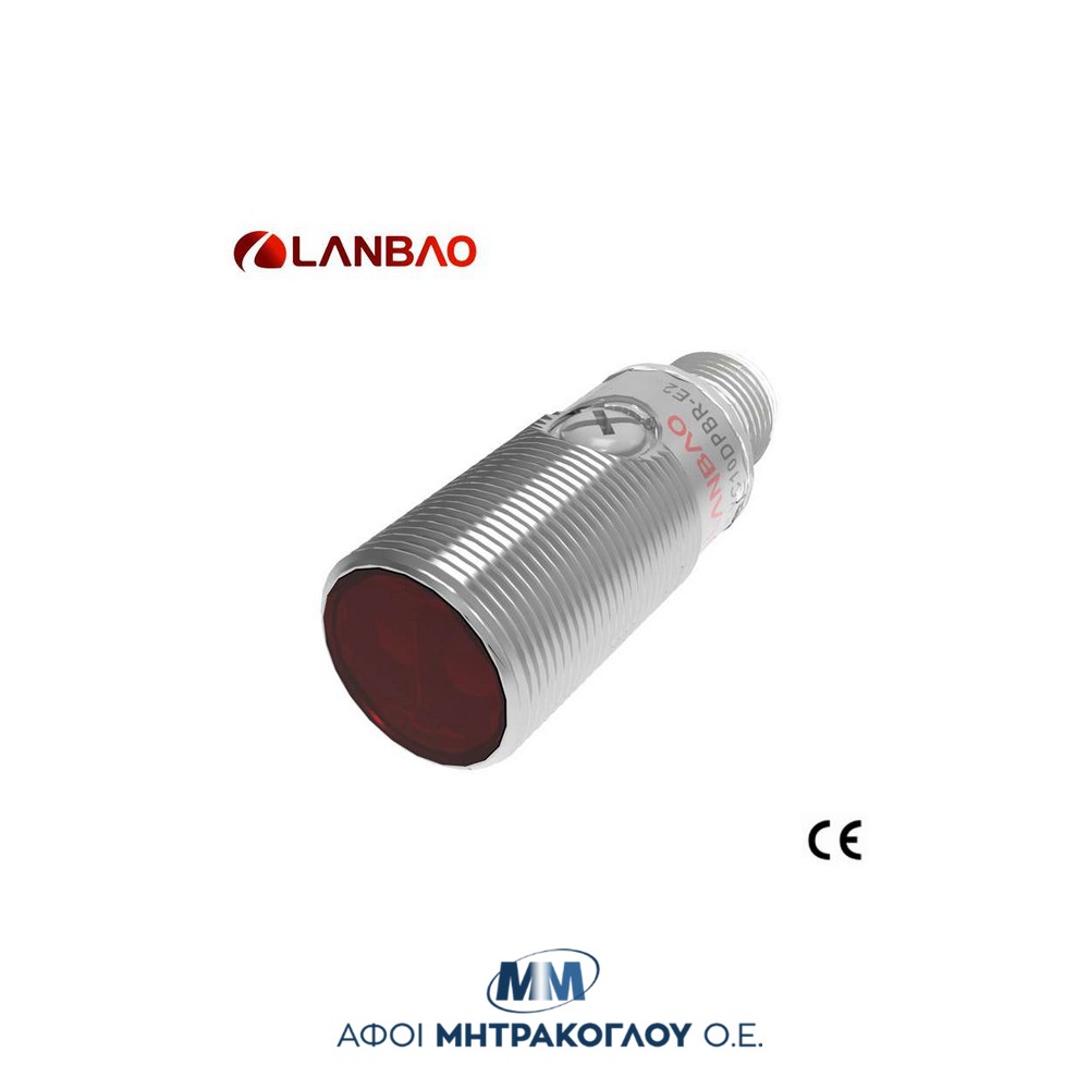 Φωτοκύτταρο προσέγγισης Diffuse | M18, 10-30VDC, NPN (NO/NC), 40cm