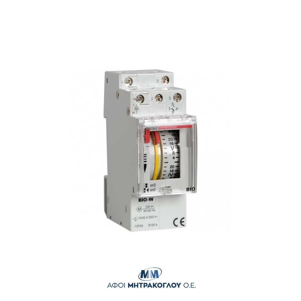 Αναλογικός Χρονοδιακόπτης Vemer | Εβδομαδιαίος + Εφεδρεία 100h