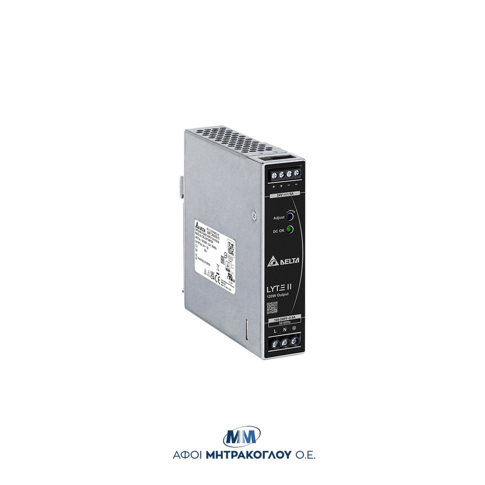 Τροφοδοτικό ράγας DELTA, σειράς LYTE II, με είσοδο: 90-264VAC 1PH, και ...